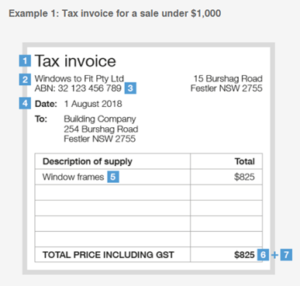 What is a VALID Tax Receipt or Tax Invoice? – A Girl Friday – BAS Agent